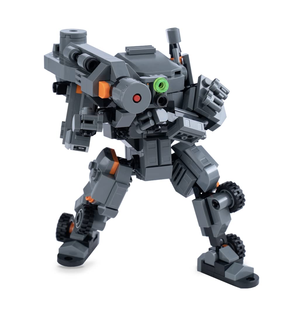 MyBuild Mecha Frame Armed Forces Toy Building Bricks Stryker Robot Mech and Airdrop Weapon ...