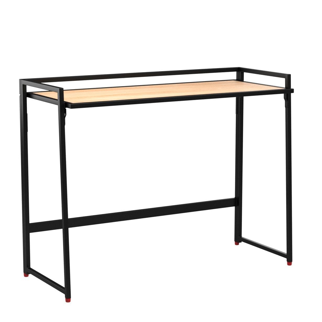 Livzing Wooden Foldable Laptop Table Portable Writing Desk Study Table ...