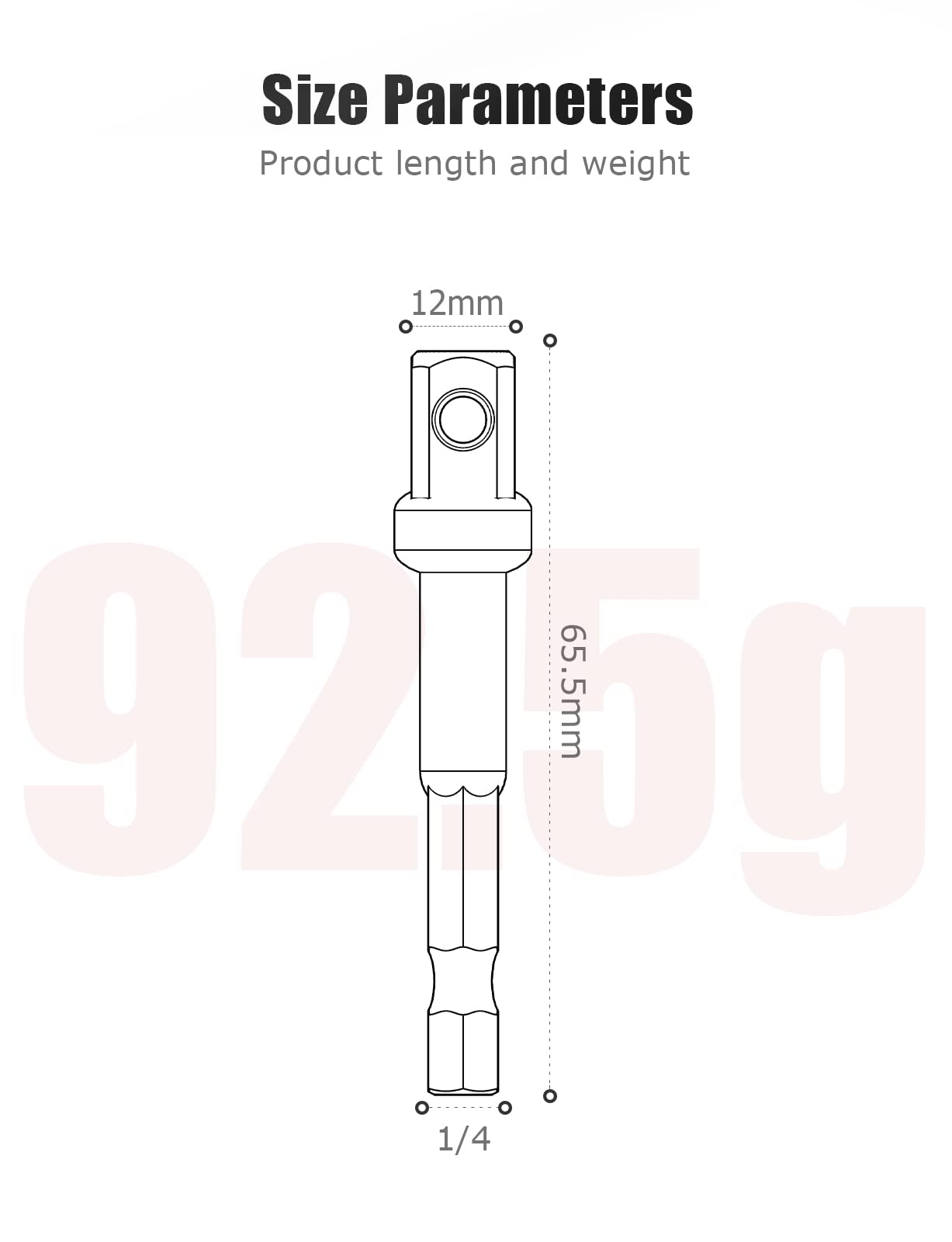 Snapklik.com : 3/8 Impact Adapter Kit, 4 Pack Socket Adapter 1/4 Inch ...