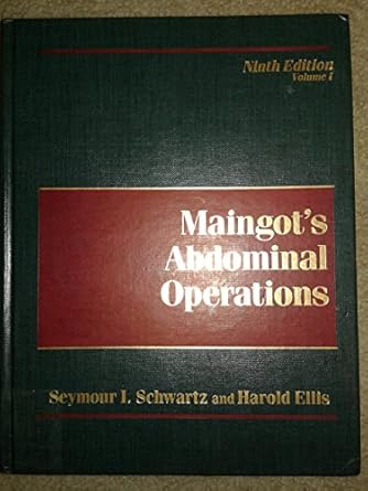 Maingot's Abdominal Operations : Amazon.in: Books