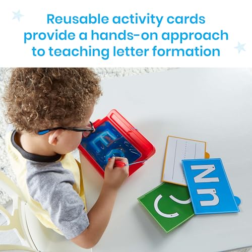 Snapklik.com : Hand2mind Letter Tracing Sensory Pad, Reusable ...