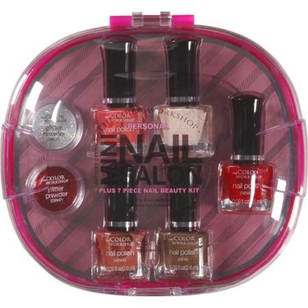 Amazon.com : The Color Workshop Mini Nail Salon Collection (Dry Machine ...