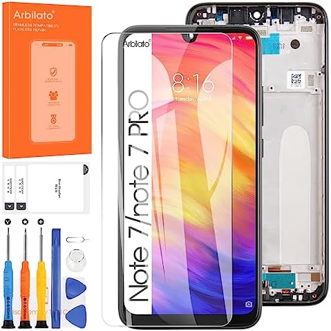 Amazon.com: Screen for Xiaomi Redmi Note 7 Screen Replacement for Redmi ...