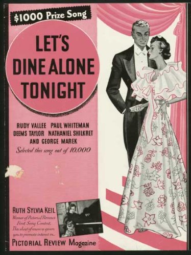 Let's Dine Alone Tonight: Ruth Sylvia Keil: Amazon.com: Books