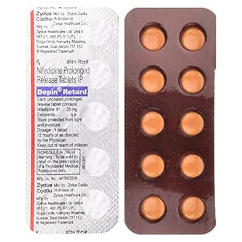 Depin Retard - Strip of 10 Tablets : Amazon.in: Health & Personal Care
