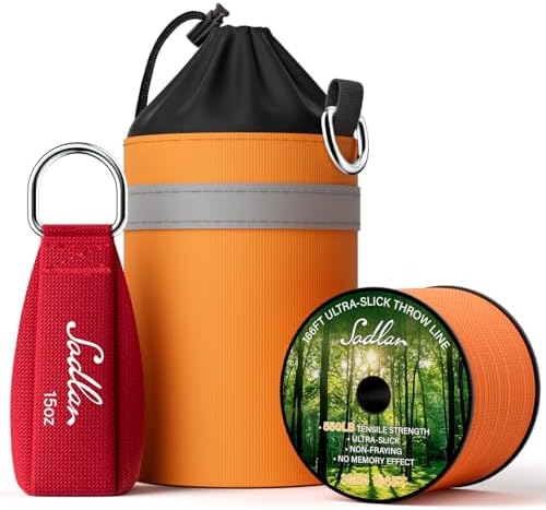 Amazon.com: Arborist Throw Line Kit - Ultra Slick 166ft Rope with 15Oz ...