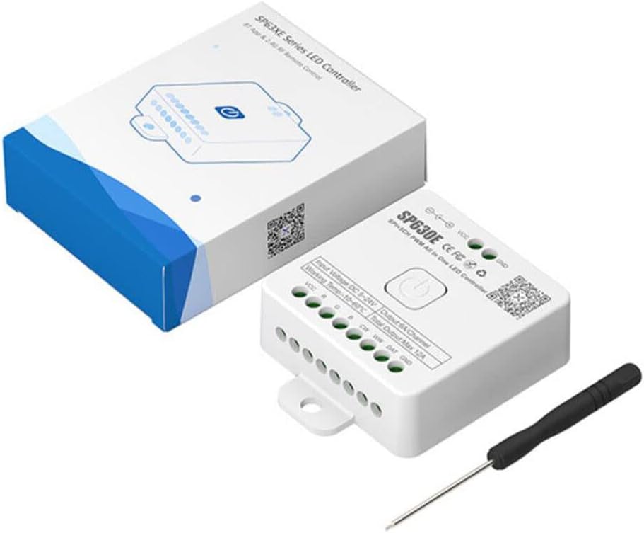 SP630E All In One LED Controller 5CH PWM SPI Pixels LED Light Strip WS2812B WS2811 SK6812 FCOB ...