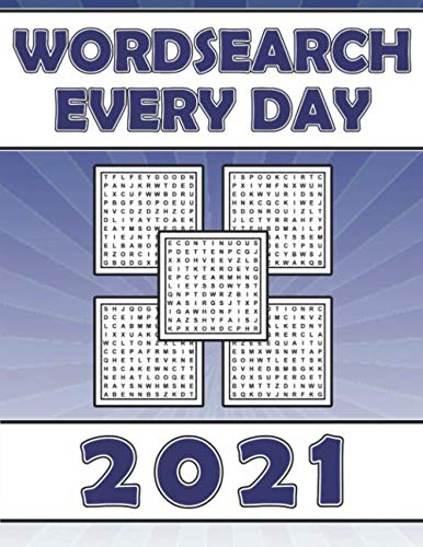 Wordsearch Every Day 2021: 365 Wordsearch Puzzles (Every Day 2021 ...