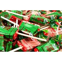 Amazon.com : Top Pops Taffy Pops Watermelon 48ct : Taffy Candy ...