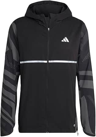 adidas Own The Run - Chaqueta de temporada para hombre, Negro/Gris, X-Large : Amazon.com.mx ...