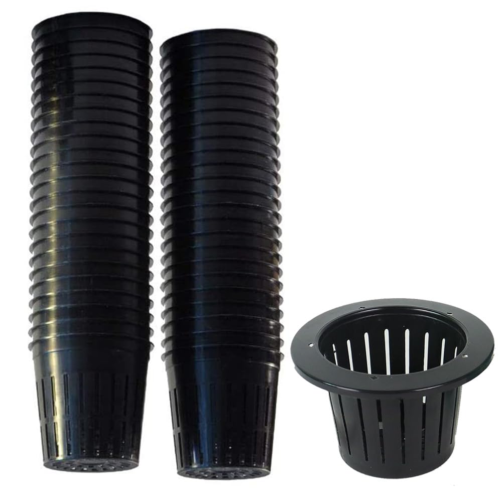 Snapklik.com : Tectsia 4 Inch Net Cups (25 Pack), Net Pots For ...