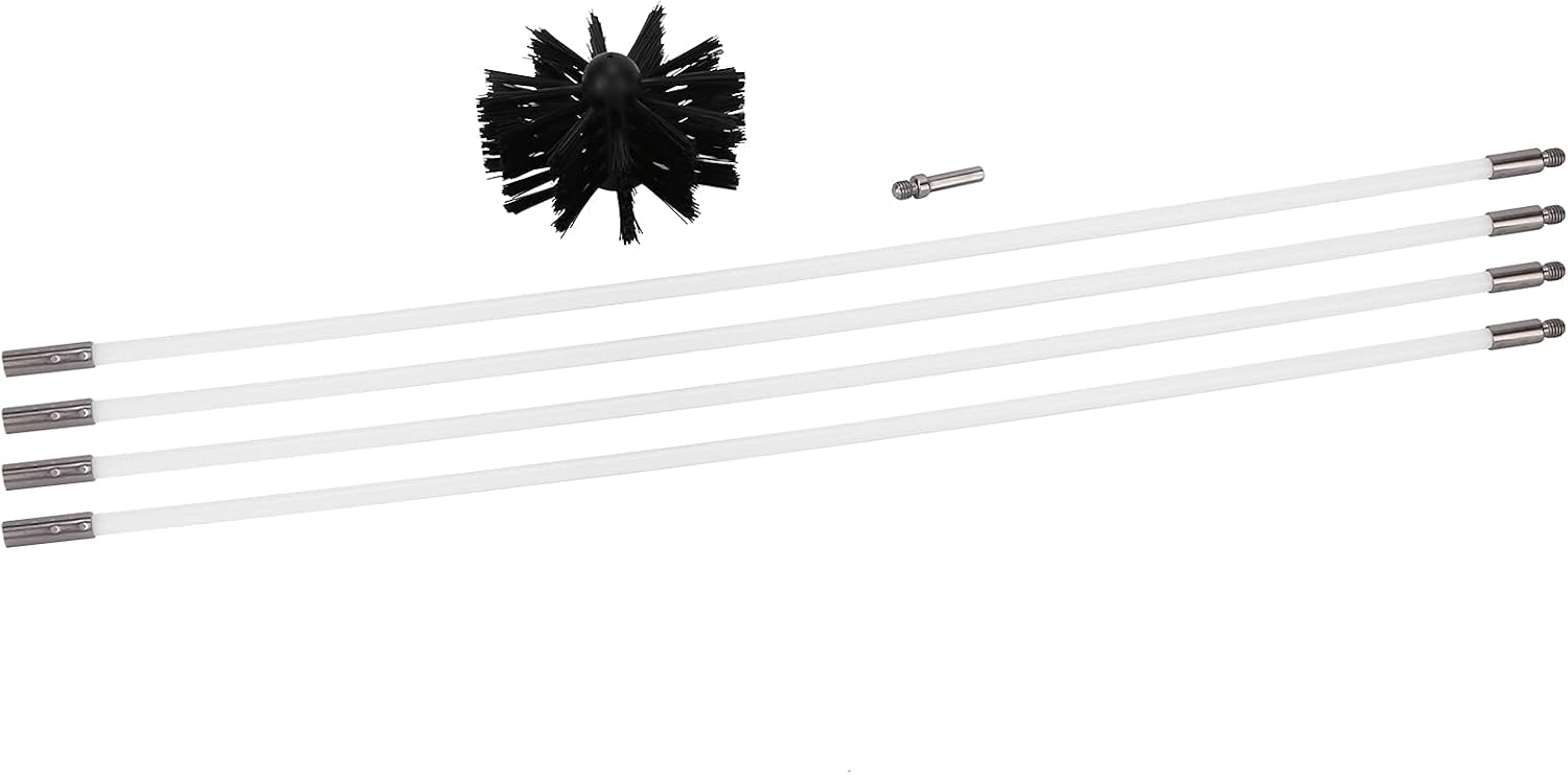 Amazon.com: VTOSEN DIY Cleaning Made Easy with Chimney Brush Kit ...