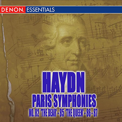 Haydn: Paris Symphonies Nos. 82 - 85 - 86 - 87 by Joseph Haydn ...