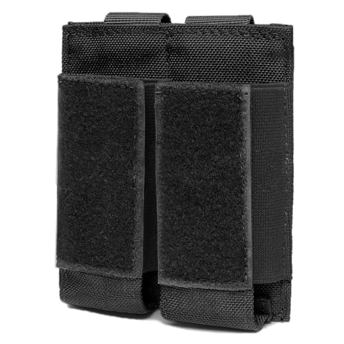 TRIWONDER Tactical Pistol Mag Pouch Open Top Double Triple Molle ...