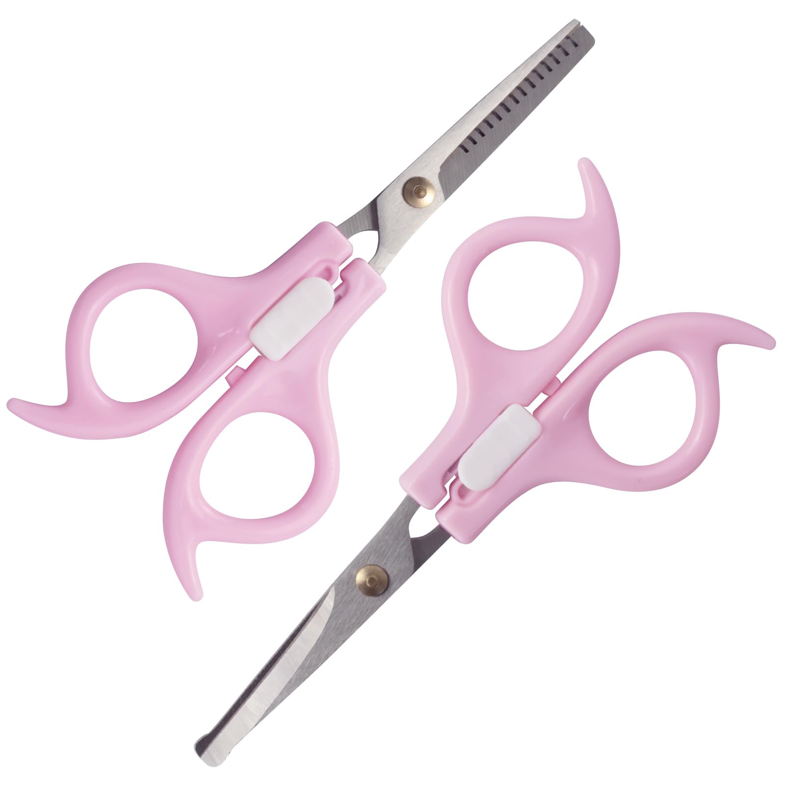 Amazon.com: Ergonomic Safety-Lock Hair Scissor Set – Professional ...