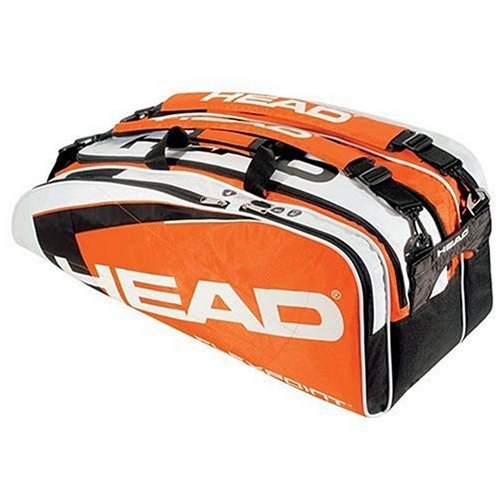 Buy Head Flexpoint Radical Super Combi Tennis Bag (Black/Orange) Online ...