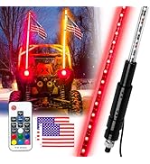 Amazon.com: 2PCS Whip Lights,Spot Beam Pod Lights Whipless Whip Light ...