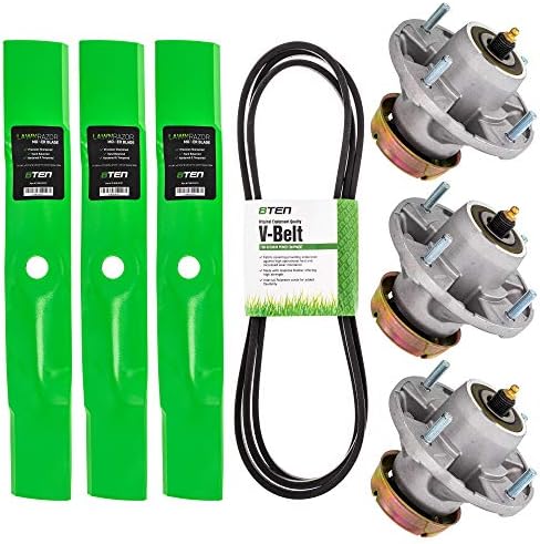 Amazon.com : 8TEN Deck Rebuild Kit for John Deere 48 inch LT180 LT190 ...