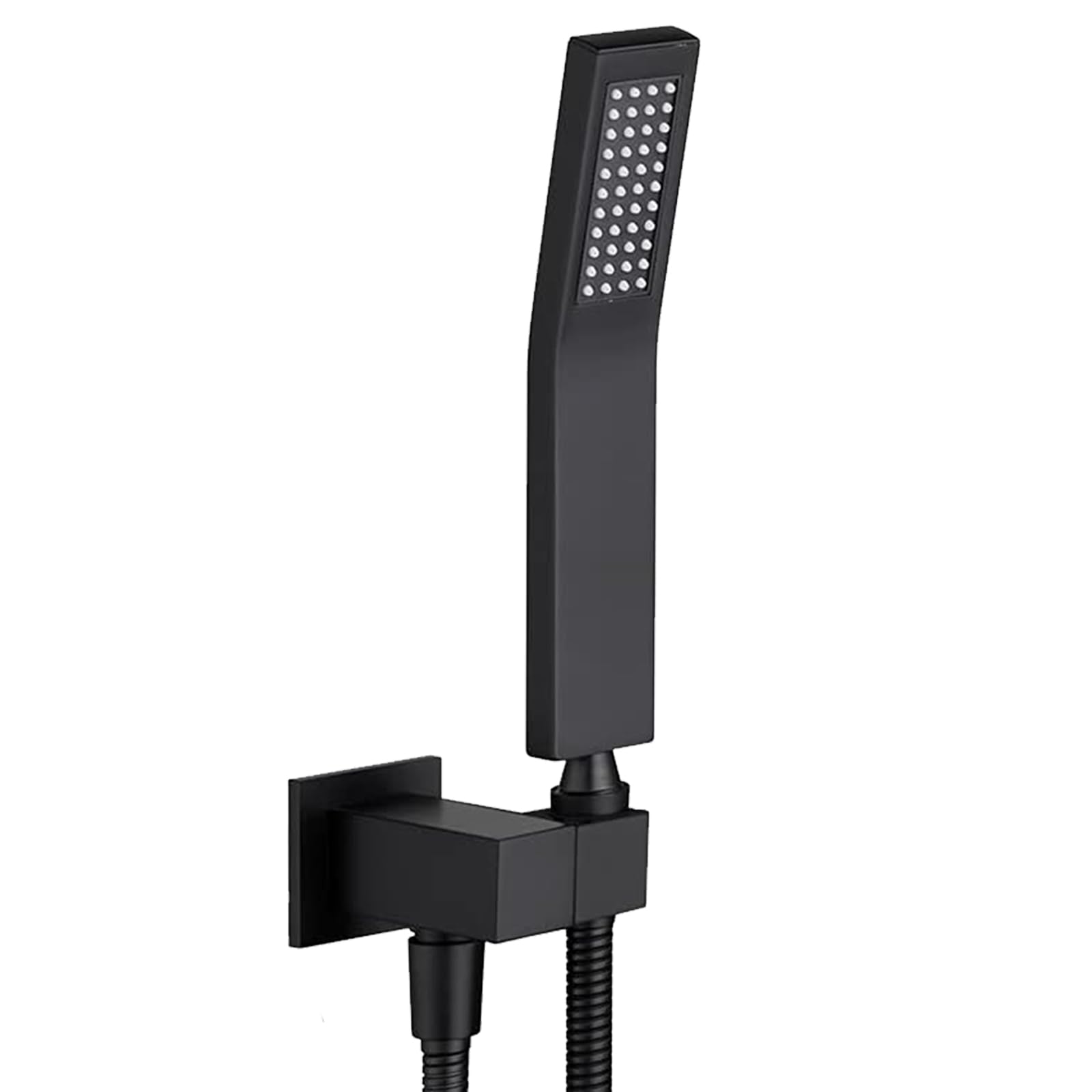 BELLEARLY Black Handheld Shower Wand, Hand Held Shower Head with Long ...