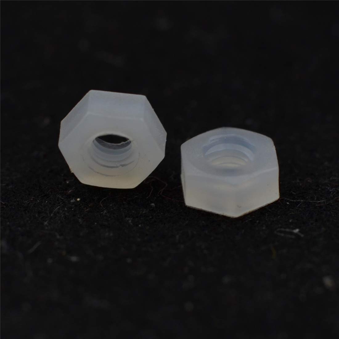 Snapklik.com : 100PCS Nylon Hex Replacement Plastic Nuts