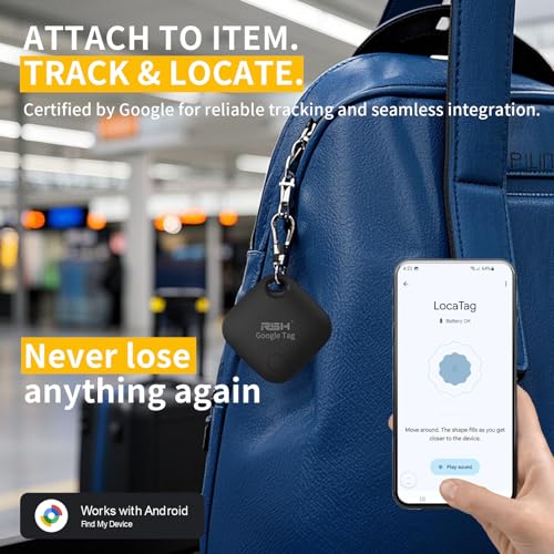Air Tracker Tag 4 Pack for Android Luggage Tracker Tags Works with ...