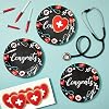 Amazon.com: Sparkle and Bash 80-Pack Nurse Paper Plates - Nursing ...
