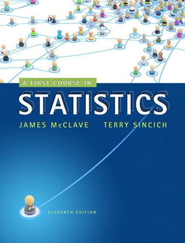 Amazon.com: First Course in Statistics, A: 9780321755957: McClave ...