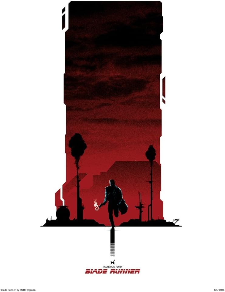 onthewall Blade Runner Deckard Art Poster Print by Matt Ferguson (MSP ...