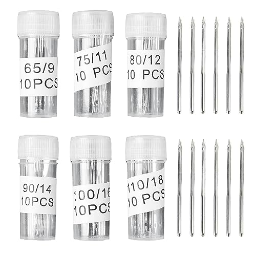 120pcs Sewing Machine Needles Brother Sewing Machine Needles Singers ...