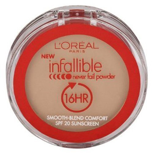 Amazon.com : L'Oreal Paris Infallible Never Fail Powder, Creamy Natural ...