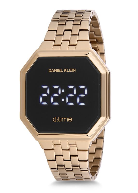DANIEL KLEIN D-Time Men Black Dial Digital Watch - DK12096-4 : Amazon ...