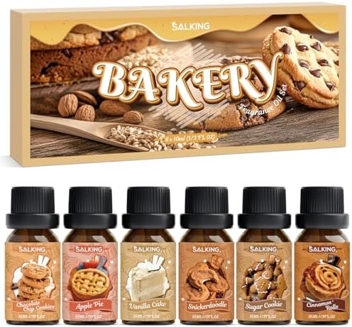 Amazon.com: SALKING Bakery Fragrance Oils, Premium Essential Oil for ...