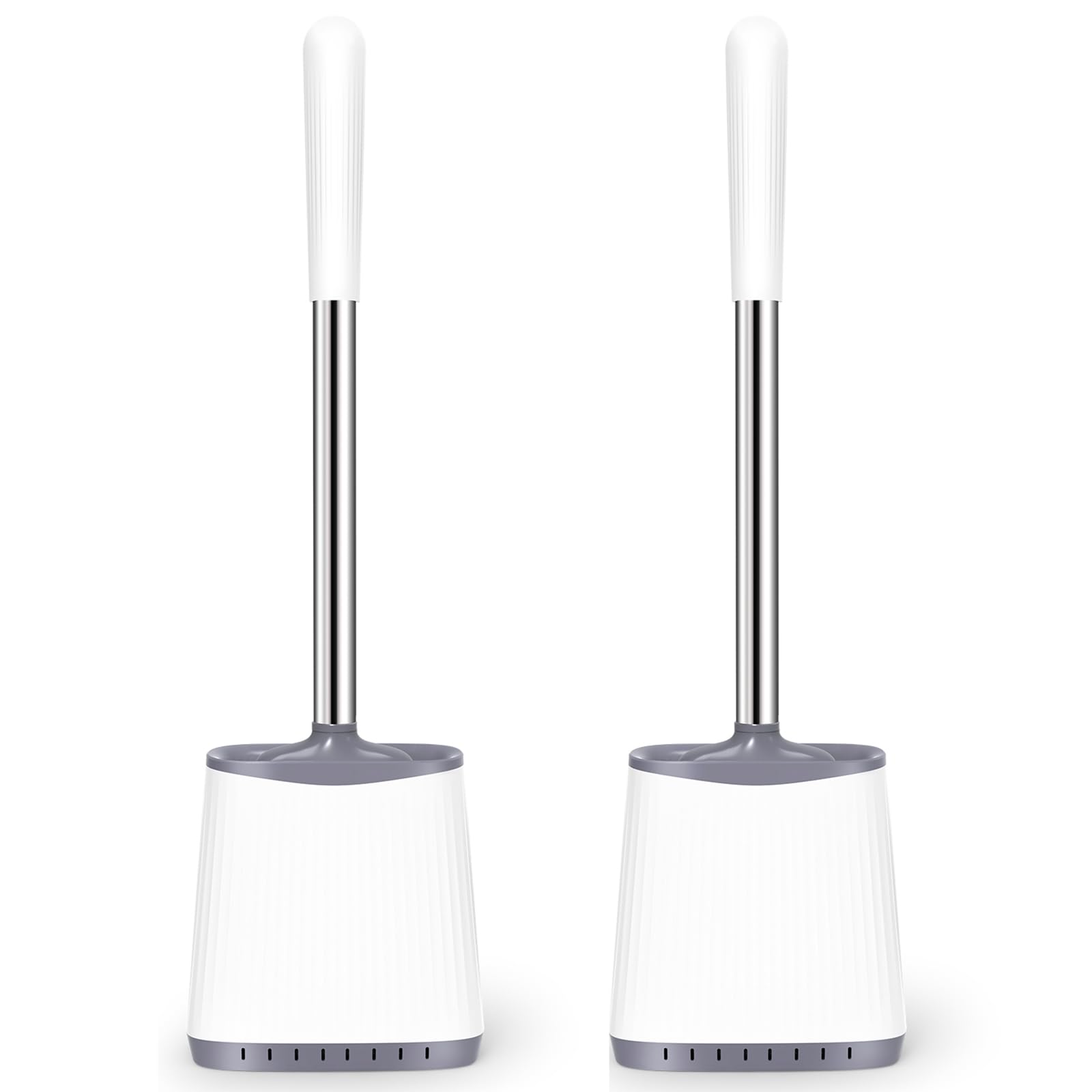 Amazon.com: Toilet Brush,Toilet Brush and Holder, Silicone Flexible ...