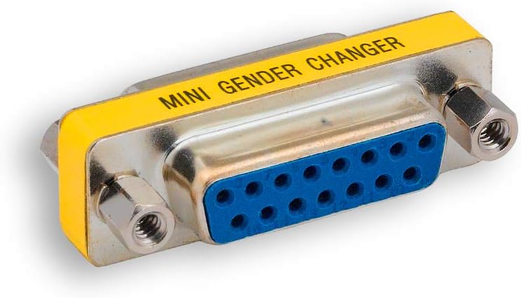 Amazon.com: KENTEK Mini DB15 15 Pin Male to Male M/M for PC Game ...