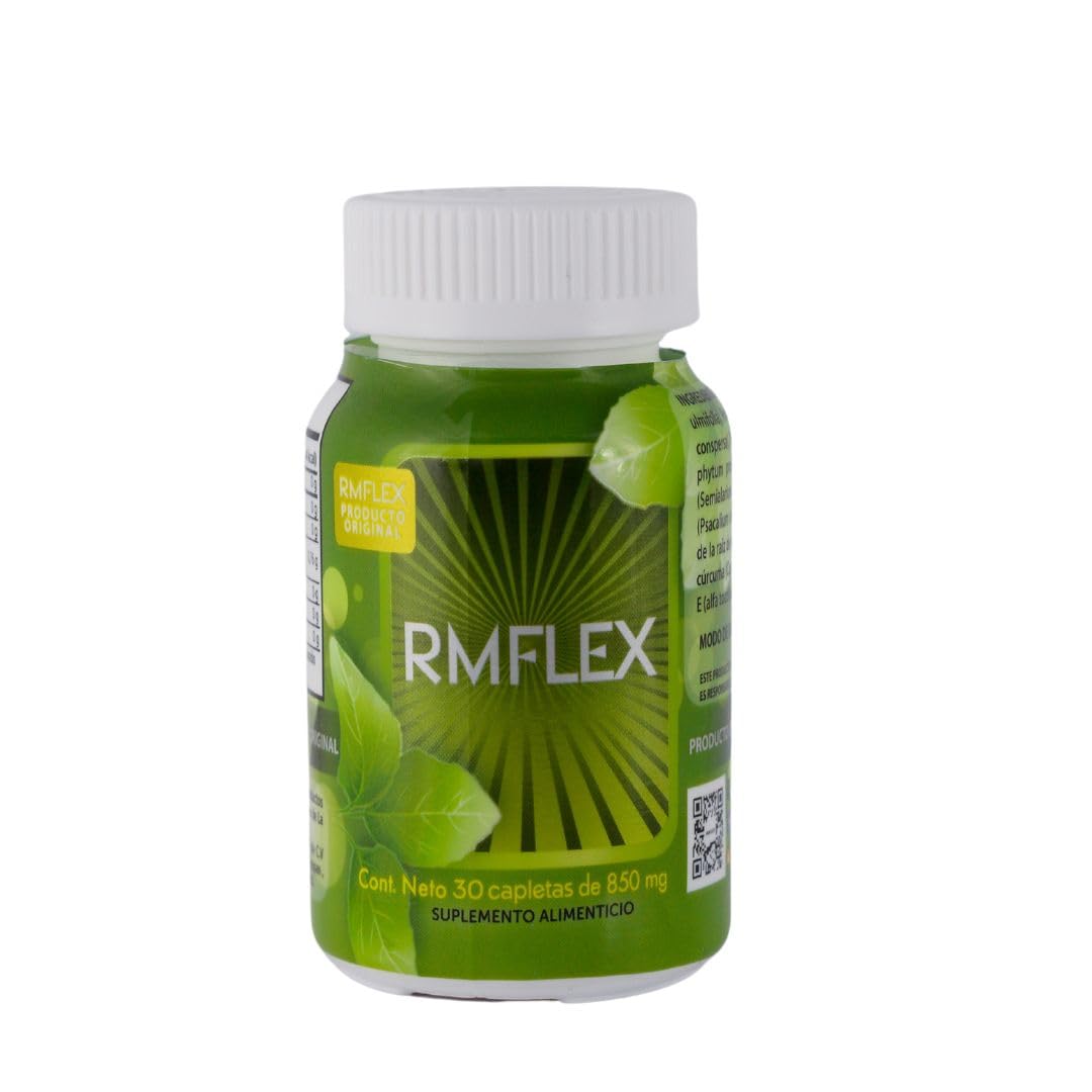 RM Flex Original 30 capletas de 850mg : Amazon.com.mx: Salud y Cuidado ...