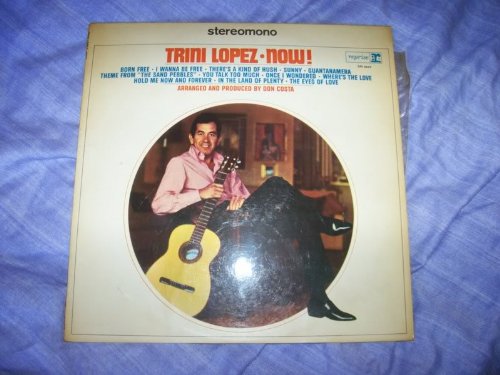 Amazon.com: TRINI LOPEZ Now! Italian LP: CDs & Vinyl