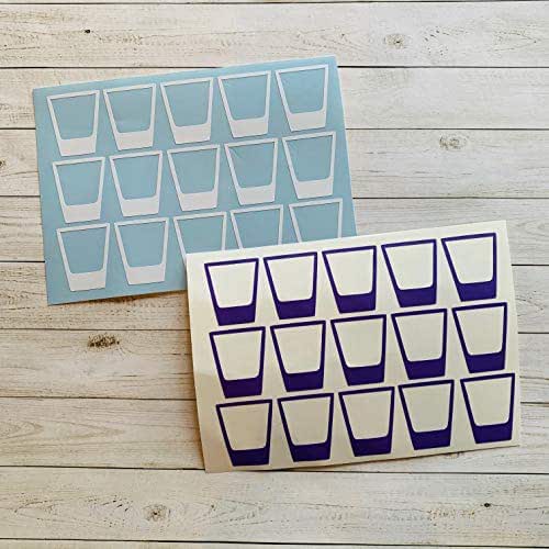 Amazon.com: Shot Glass Decal | Shot Glass Vinyl Decal | Shot Glass ...
