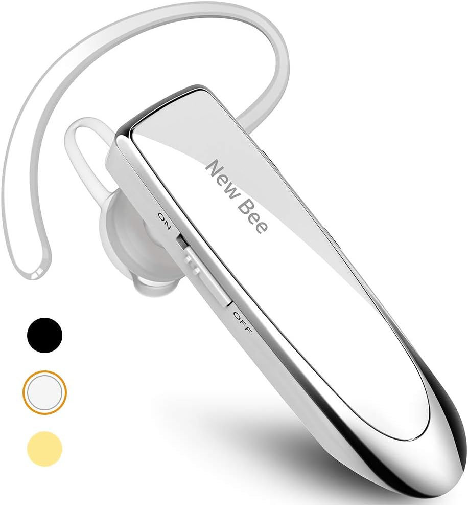 Amazon.com: New bee Bluetooth Earpiece V5.0 Wireless Handsfree Headset ...