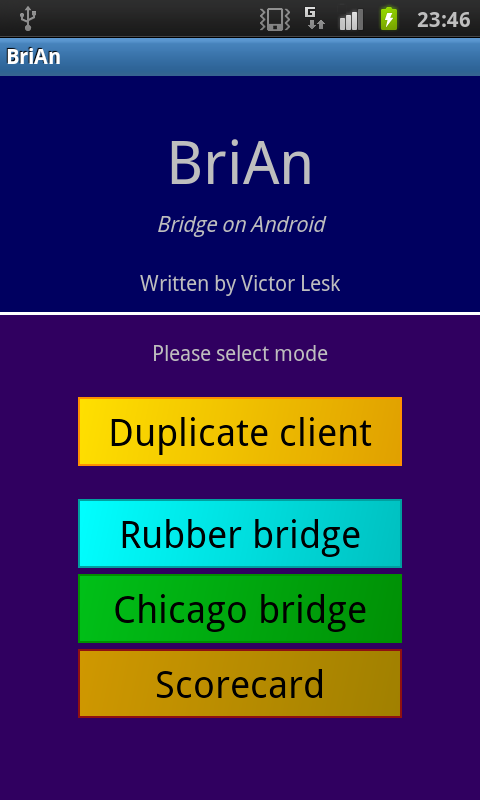 BriAn Electronic Bridge Scorer - App on Amazon Appstore