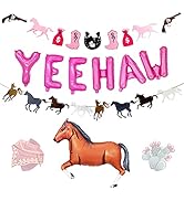 Amazon.com: Yee Haw Balloons Yee Haw Western Party Western Cowboy Yee ...