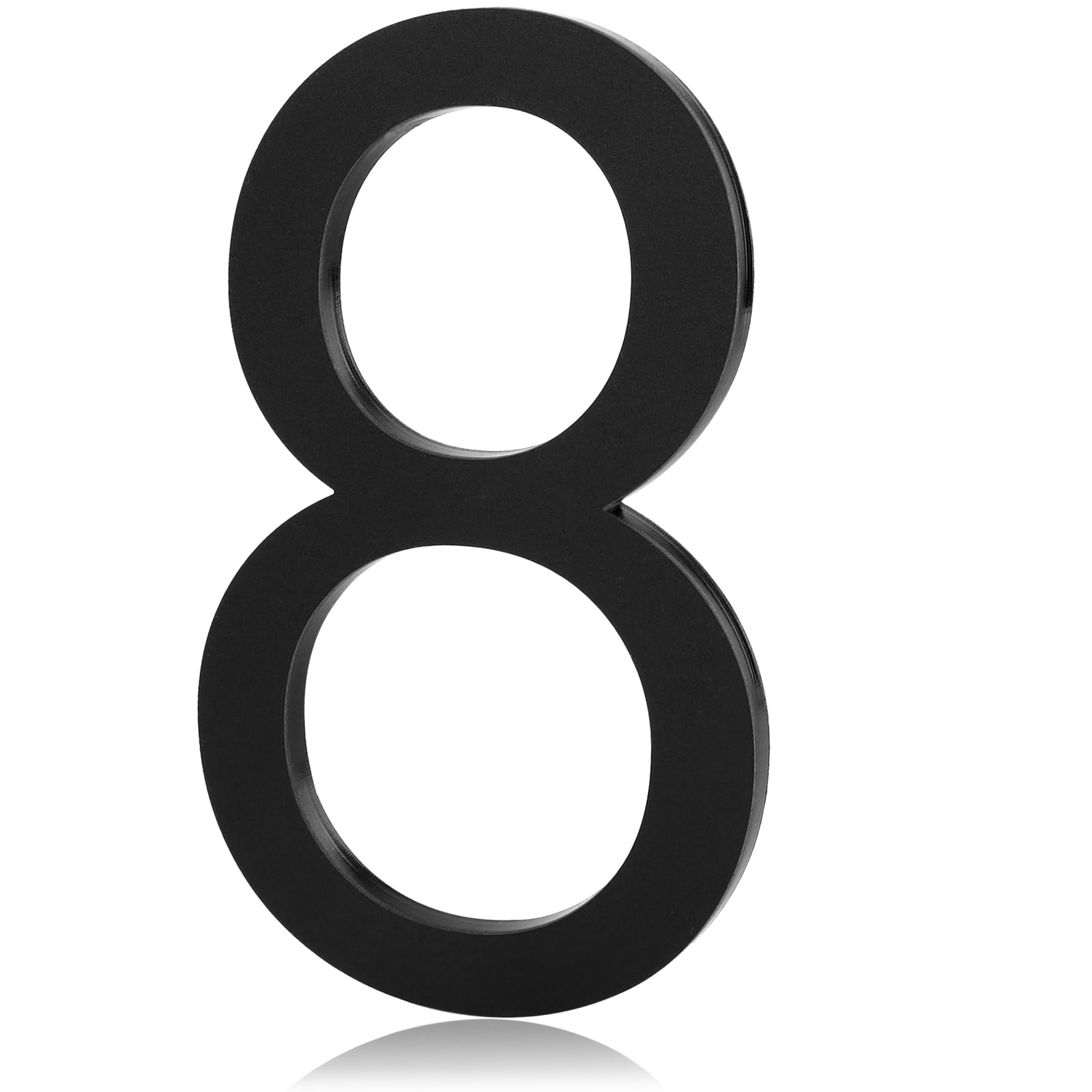 Snapklik.com : 4 Inch Adhesive House Numbers - Black Address Numbers ...