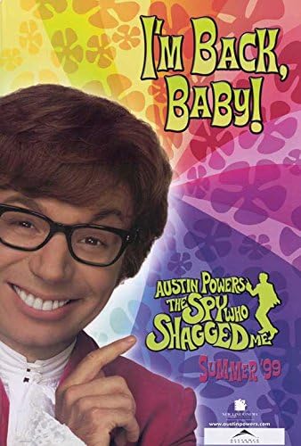 Amazon.com: Austin Powers 2: The Spy Who Shagged Me Poster Movie (27 x ...