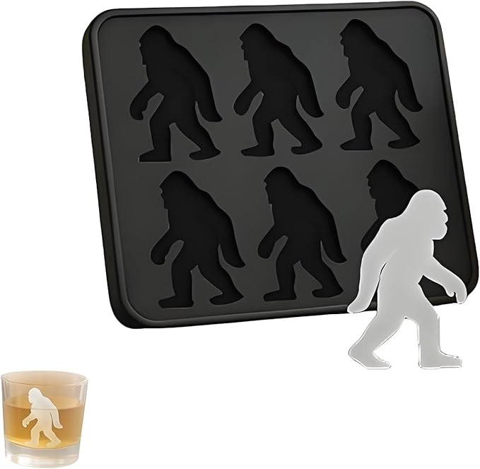Amazon.com: Halloween Monster Shape Ice Molds, Silicone Ice Cube ...