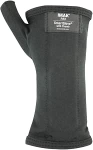 Amazon.com: Imak Smart Glove with Thumb Support, Black, Small : Health ...