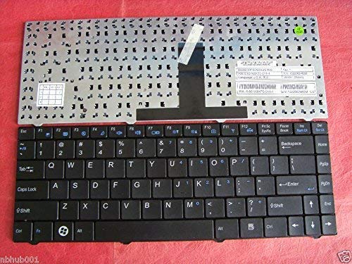 SellZone Laptop Keyboard Replacement for HCL ME L74 CLEVO W84 W84T ...