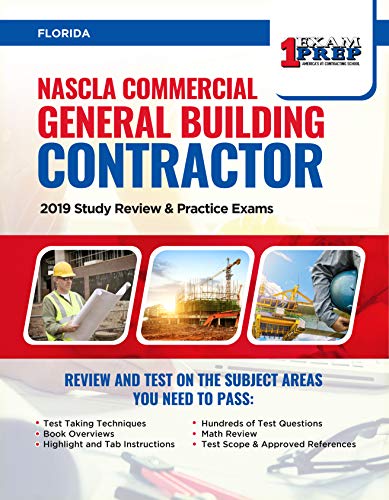 Amazon.com: NASCLA Commercial General Building Contractor: 2019 Study ...