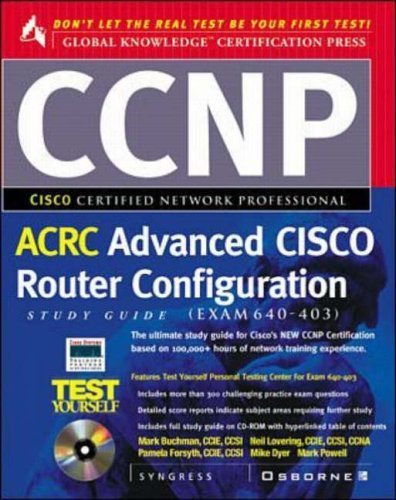 Amazon.com: CCNP Advanced CISCO Router Configuration Study Guide ...