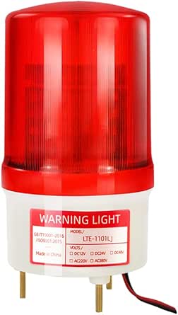 Y DIANS S Rotating Warning Strobe Light, Industrial Beacon Flashing ...