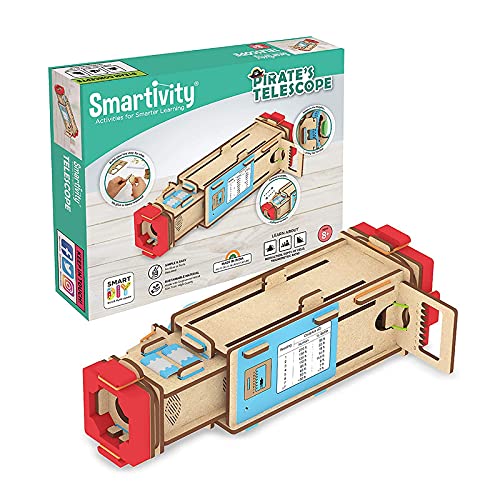 Buy Smartivity Pirate's Telescope STEAM Educational Wooden Toy with 8X ...