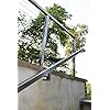 Amazon.com: Stainless Steel Handrail Wall Bracket Square Magnetar by ...
